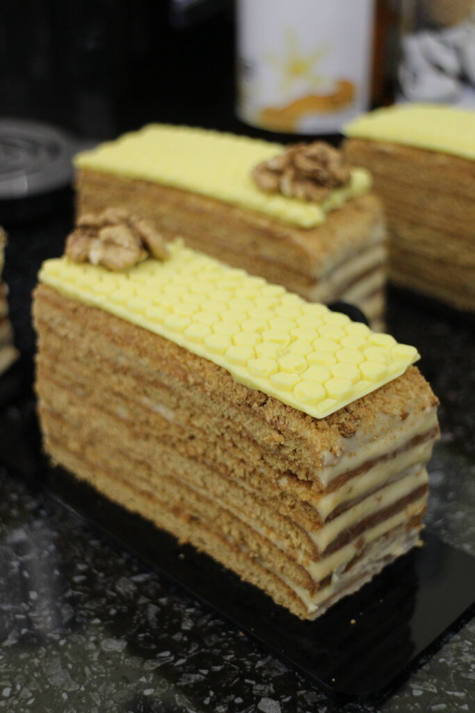 Kafe Khleb i Med, Moskova, foto