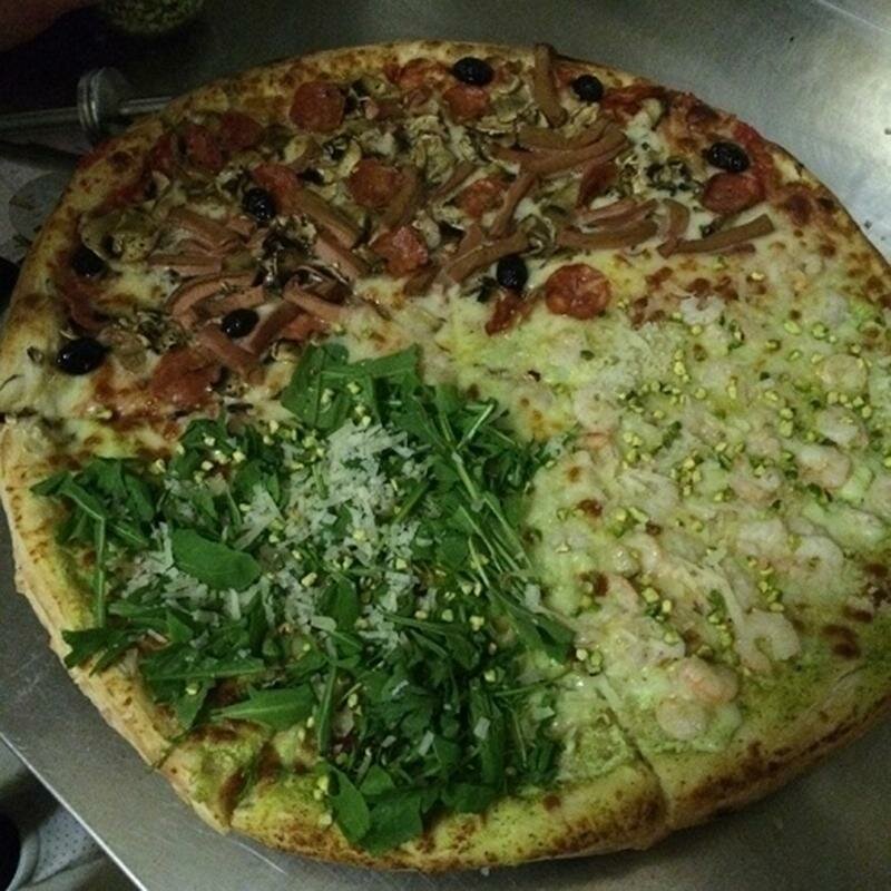 Pizzacılar Pizzeria Mille e una notte, Sicilya, foto
