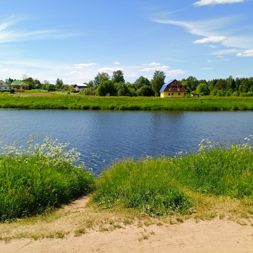 Pınar, çay Spring, stream, Tverskaya oblastı, foto