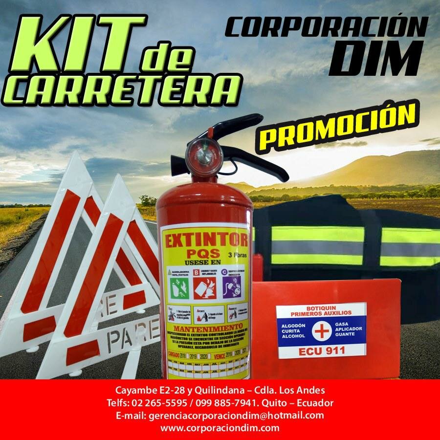 Kişisel koruma ürünleri Extintores Venta y Recarga. Kit de Carretera. Alarmas Contra Incendios, Kito, foto