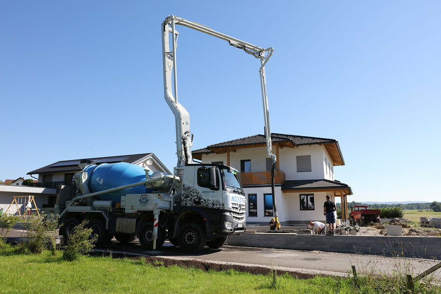 Beton ve beton ürünleri üreticileri Moosleitner Transportbeton GmbH, Salzburg, foto