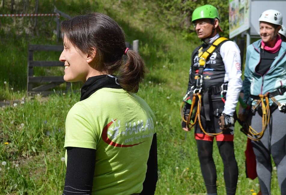 Su parkı Hamari Kletterpark Mönichkirchen, Aşağı Avusturya, foto