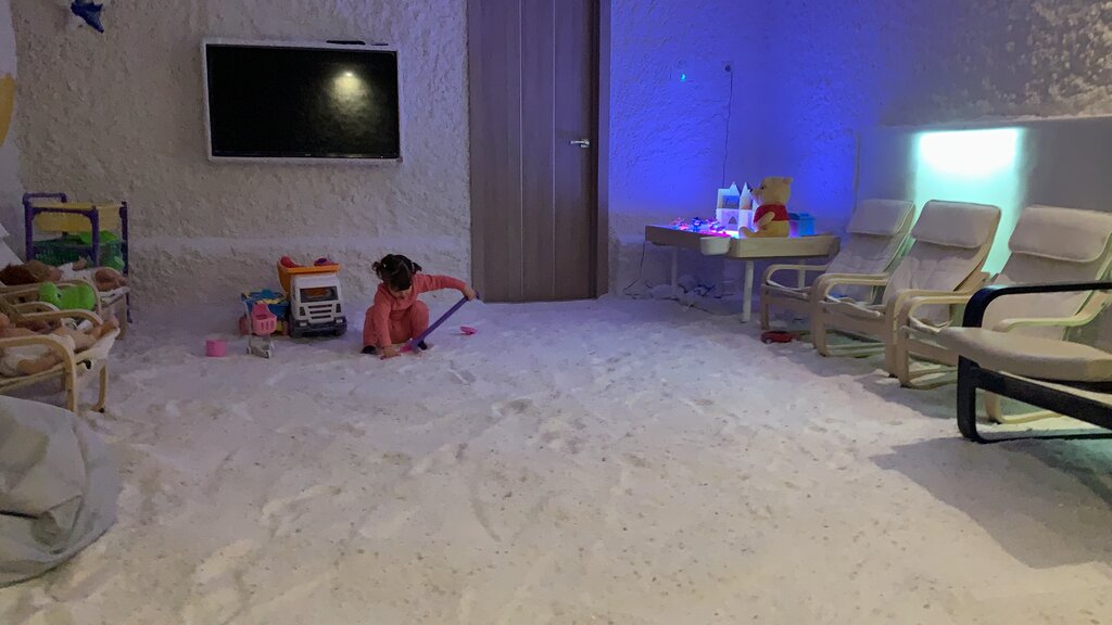 Tuz mağarası Mineral, Moskova, foto