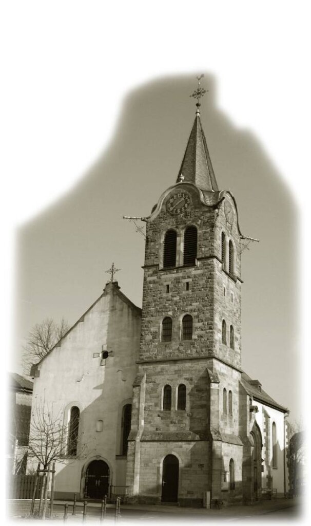 Dini dernekler Evangelische Kirche Groß-Gerau Wallerstädten - Evangelische Kirchengemeinde Wallerstädten, Hesse, foto