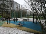 Спортивная площадка (Moscow, Severo-Zapadniy Administrative Okrug, Strogino District), spor alanı  Moskova'dan