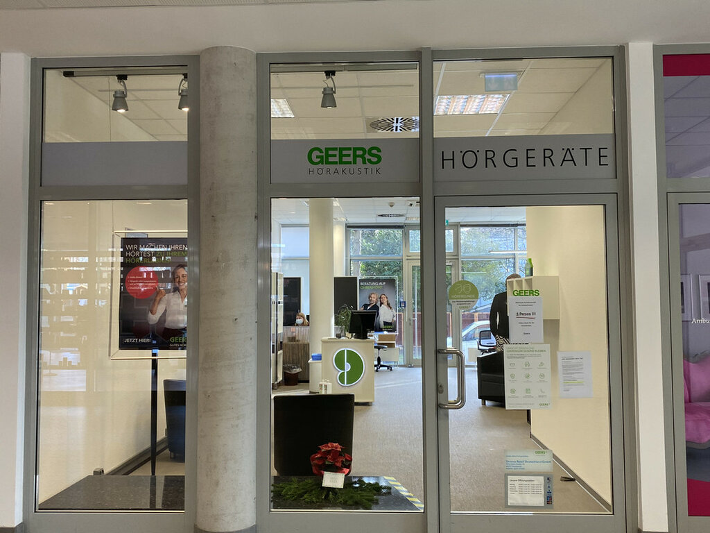 i̇şitme cihazları Geers Hörgeräte, Duisburg, foto