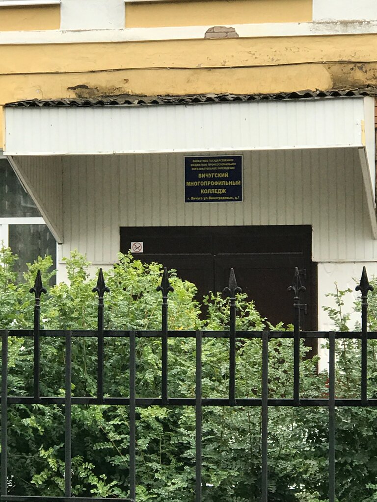 Yüksekokul Oblastnoe gosudarstvennoe bydgetnoe professionalnoe obrazovatelnoe u4regdenie Vi4ugskiy mnogoprofilnyi koledg, Viçuga, foto