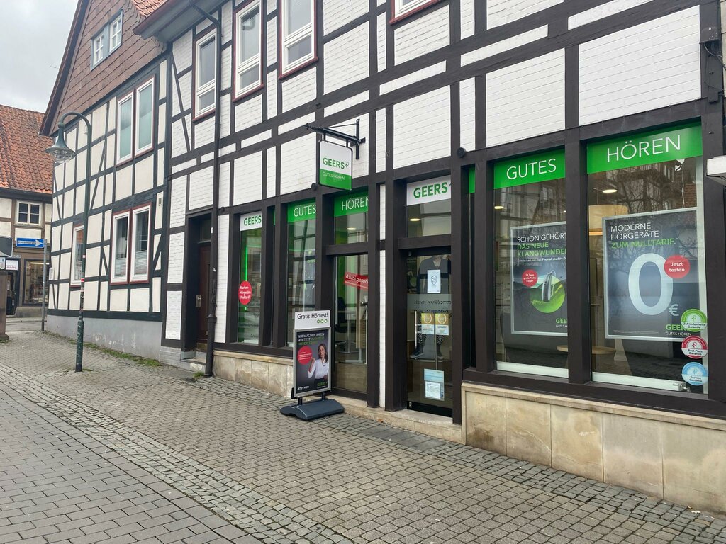 i̇şitme cihazları Geers Hörgeräte, Northeim, foto
