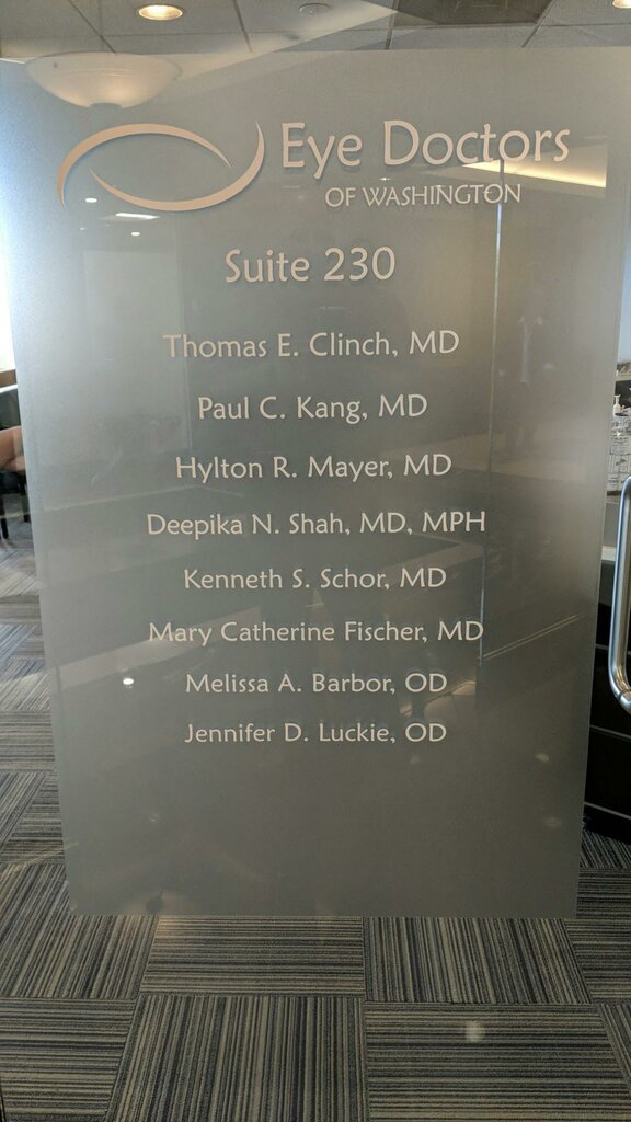 Optik Eye Doctors of Washington, Maryland Eyaleti, foto