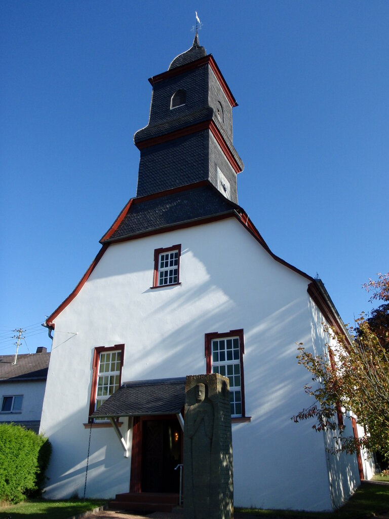 Dini dernekler Evangelische Kirche Niederwallmenach - Gesamtkirchengemeinde Loreley, Renanya‑Palatinate, foto