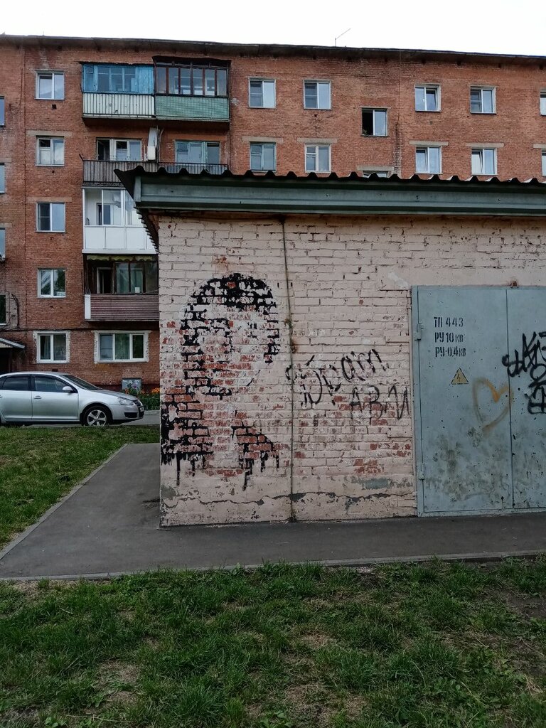 Sokak sanatı Брат, Kemerovo, foto