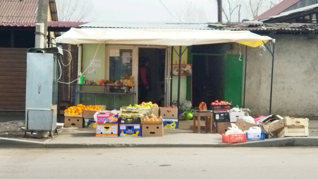 Manavlar Киоск по продаже овощей и фруктов, Almatı, foto