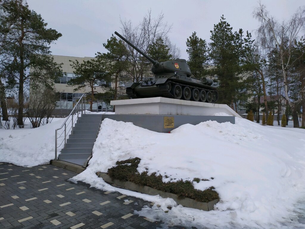 Teknoloji anıtı Танк Т-34-85, Stavropol, foto