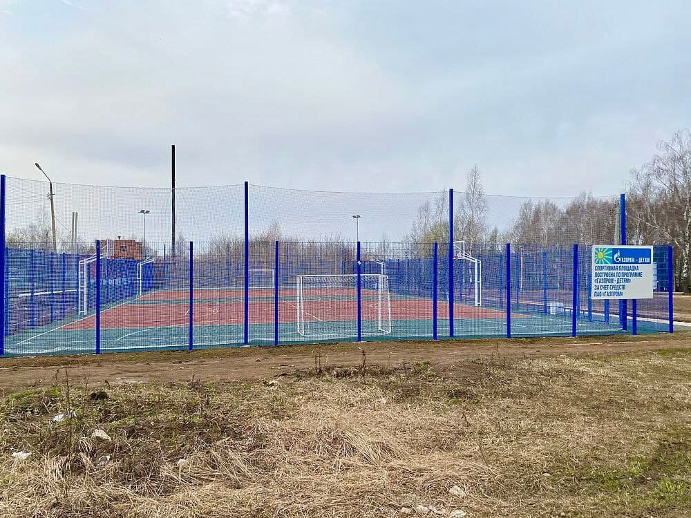 Spor alanı Футбольное поле, Tulskaya oblastı, foto