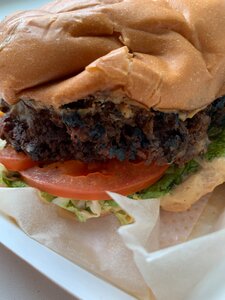 Fast food Black Star Burger, Briansk, foto