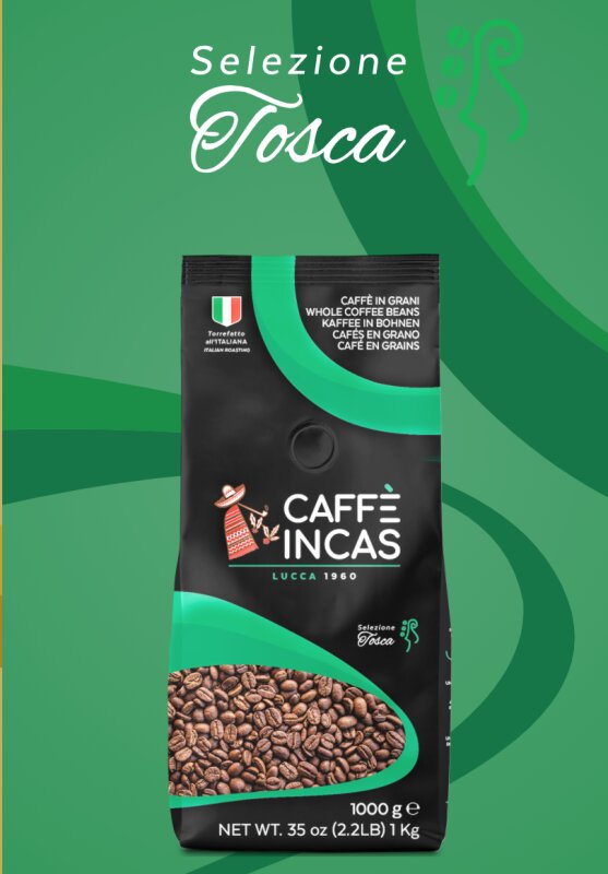Kahve dükkanları Torrefazione Lucchese Caffè Incas, Toskana, foto