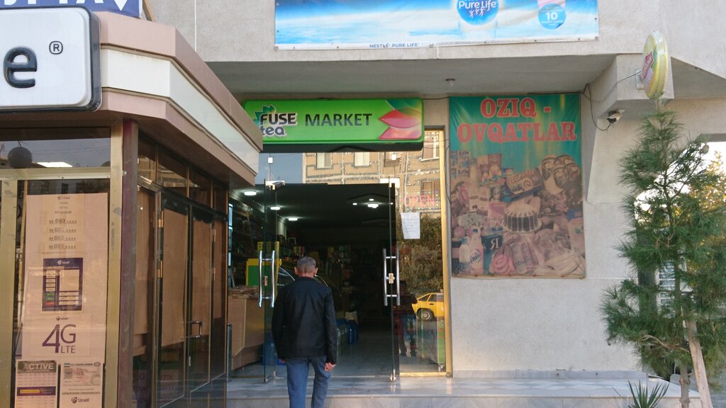 Market Fuse tea, Buhara, foto