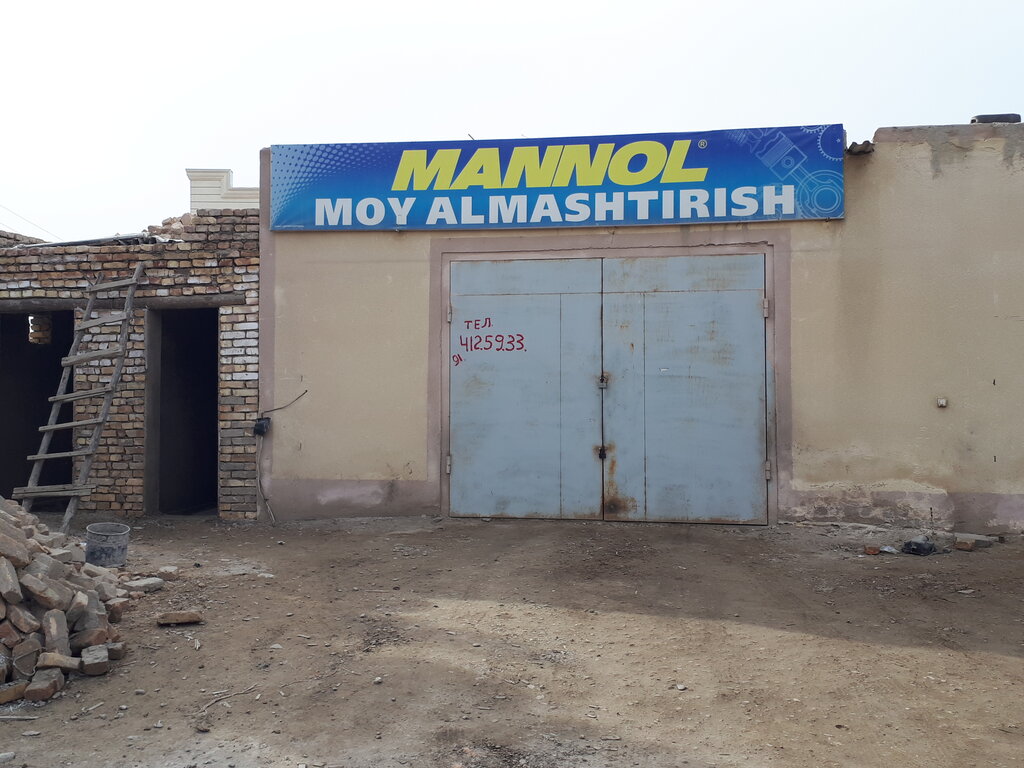 Express yağ değişim noktası Mannol, Buhara, foto
