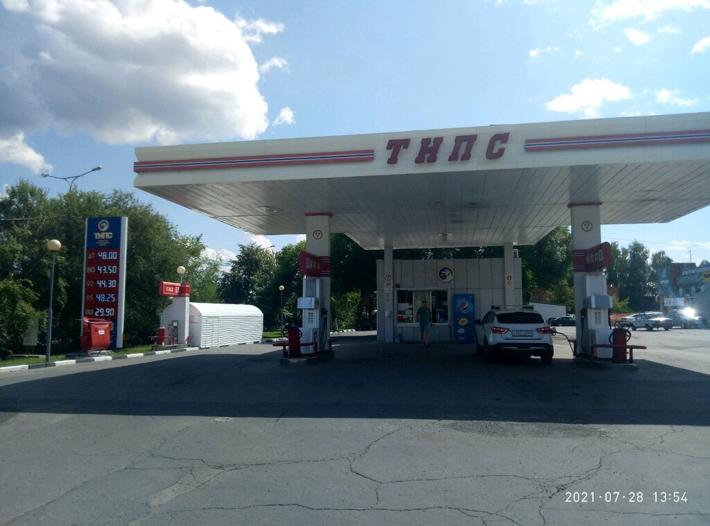 Benzin istasyonu Tolyatti-Nefteprodukt-Servis, Tolyatti (Togliatti), foto