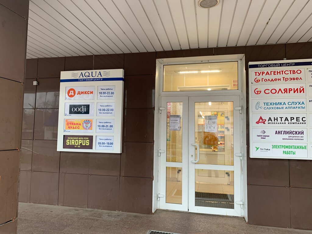 Alışveriş merkezleri Торговый центр Aqua, Voskresensk, foto