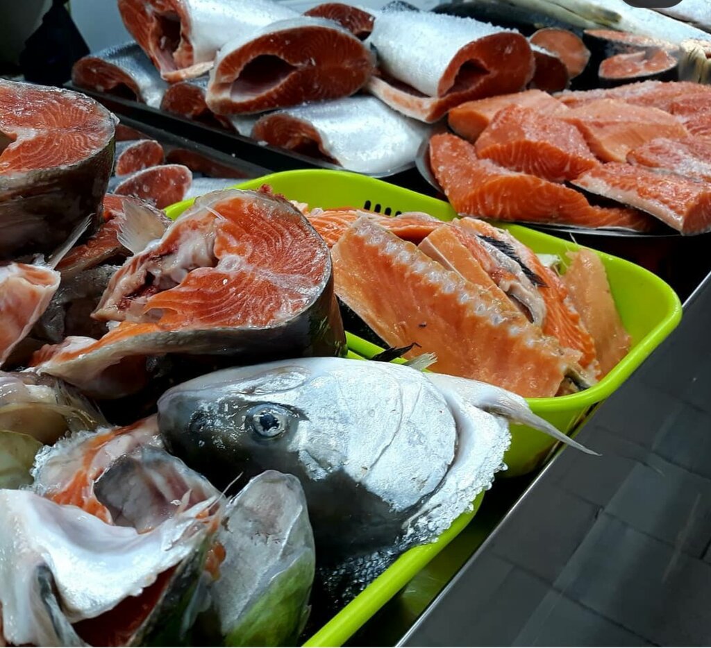 Balık ve deniz ürünleri Рыба у Гульнары, Kandalaksha, foto