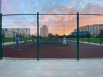 Теннисный корт (Moscow, Mitino Landscape Park), spor alanı  Moskova'dan