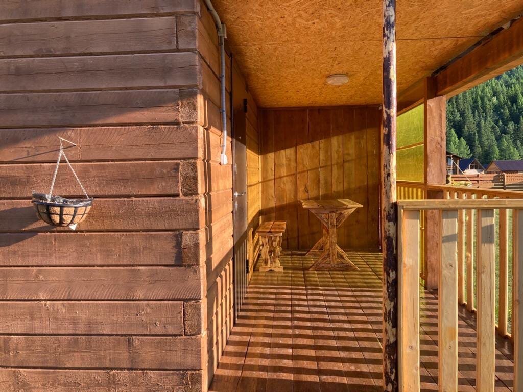 Resort oteller, tesisler Ночлег, Altay Cumhuriyeti, foto