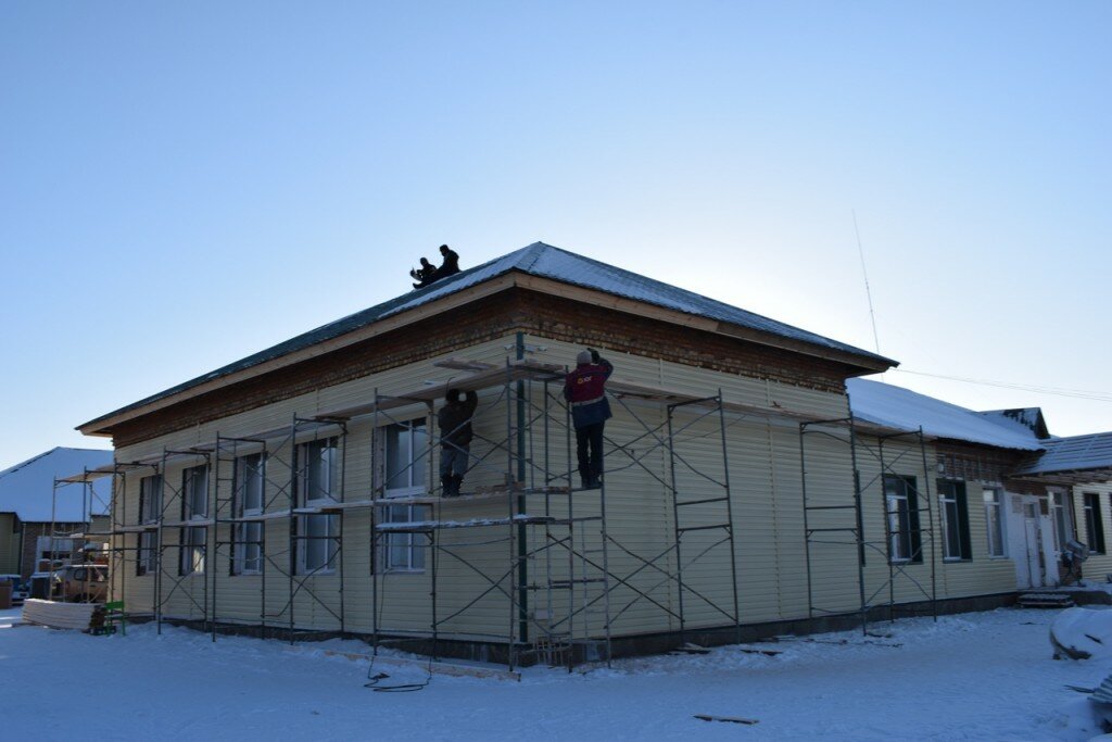 Ortaokul SOSh s. Podolsk, Başkurdistan, foto