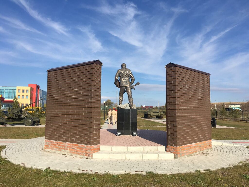 Anıt, heykel Воинам, павшим в Великой Отечественной войне, Tataristan, foto
