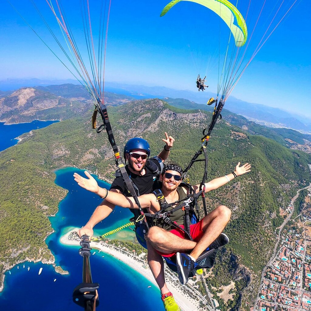 Uçuş kulüpleri Tatilliyoruz Yamaç Paraşütü, Fethiye, foto