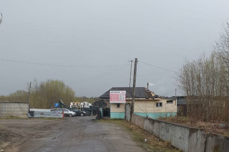 Ehliyet sınav alanı Площадка для вождения, Arhangelsk, foto