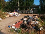 Trash and garbage disposal area (Moscow Region, Klin Urban District, derevnya Misiryovo), çöp alanları  Moskova ve Moskovskaya oblastından