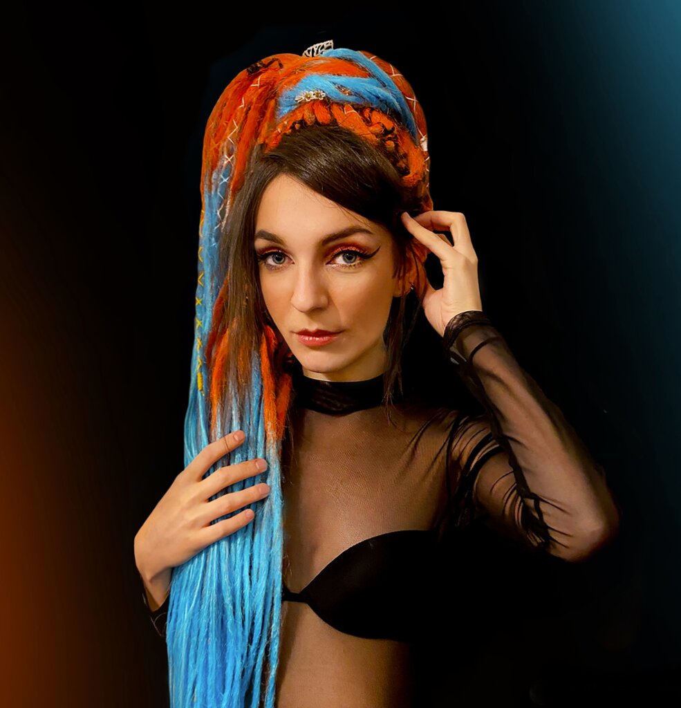 Stil uzmanı, makyöz Mollypop, Saint‑Petersburg, foto