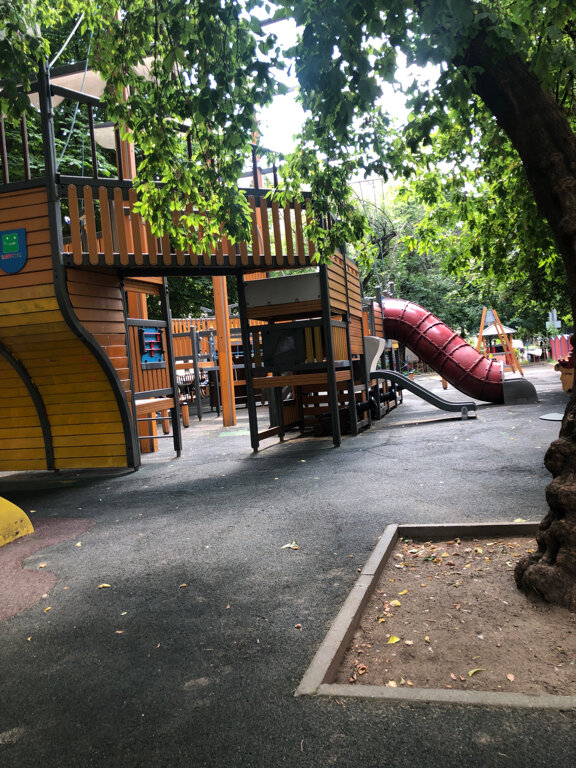 Oyun alanı Playground, Moskova, foto