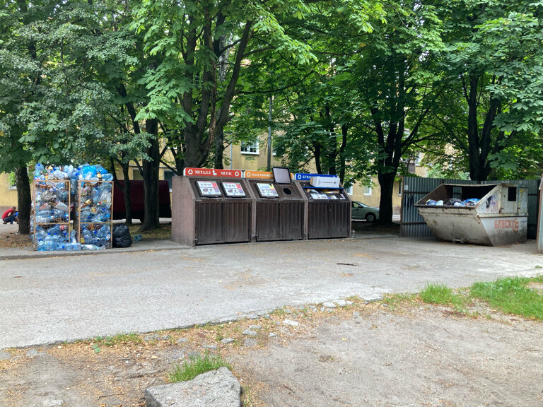 Çöp alanları Trash and garbage disposal area, Kaliningrad, foto