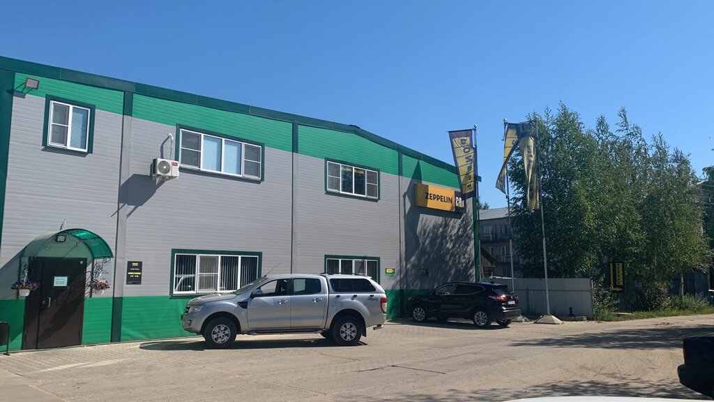 Yol yapım ekipmanları Zeppelin Russland, Nikolsk, foto