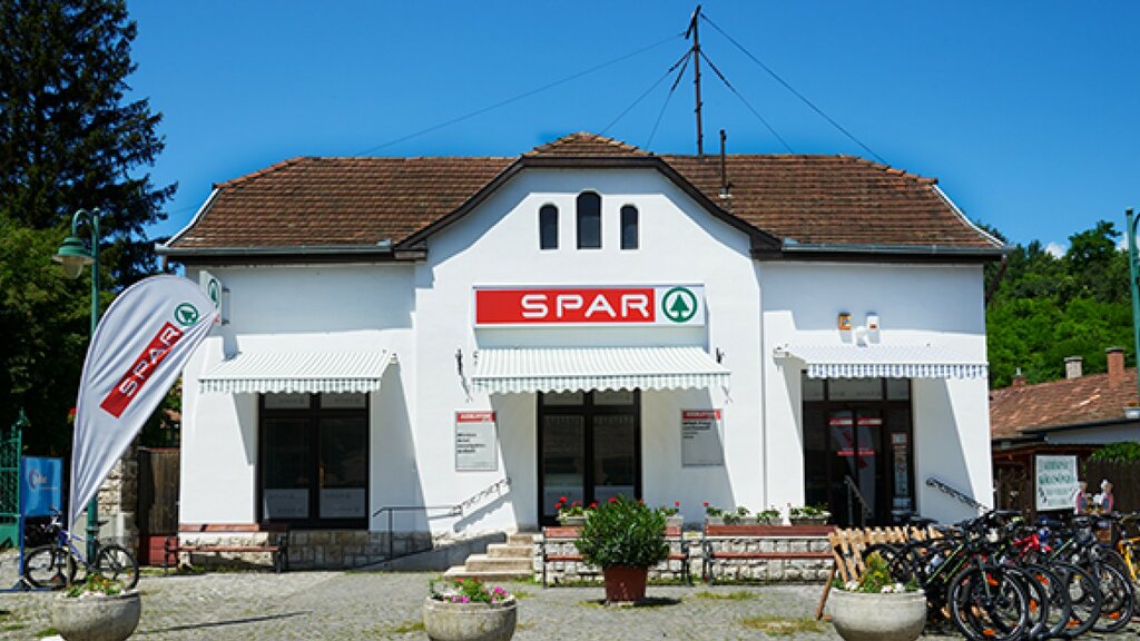 Süpermarket Spar market, Pest, foto