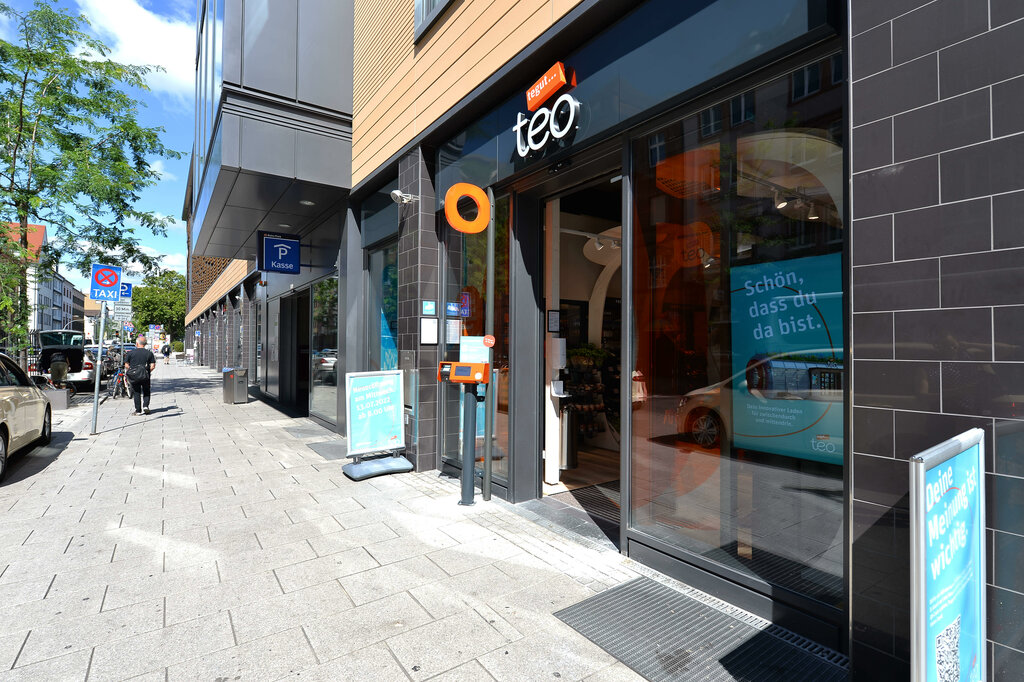 Süpermarket Tegut… Teo, Aschaffenburg, foto