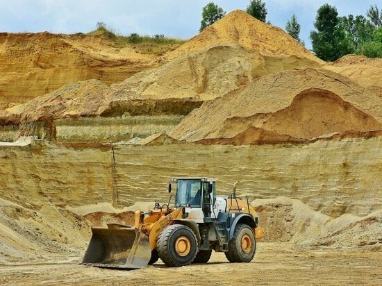 Endüstriyel mineraller Olmazor Tosh Qum, Taşkent eyaleti, foto