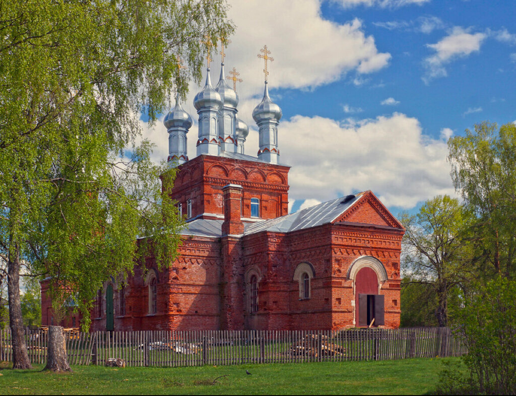 Manastır Spassky Paltsevsky zhensky monastyr, Tverskaya oblastı, foto