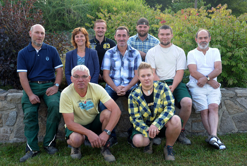 Peyzaj tasarımı Gartengestaltung Nickerl, Saksonya, foto
