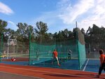 Площадка для настольного тенниса (Sverdlovsk Region, Yekaterinburg, Zelenaya Roscha Park), spor alanı  Yekaterinburg'dan