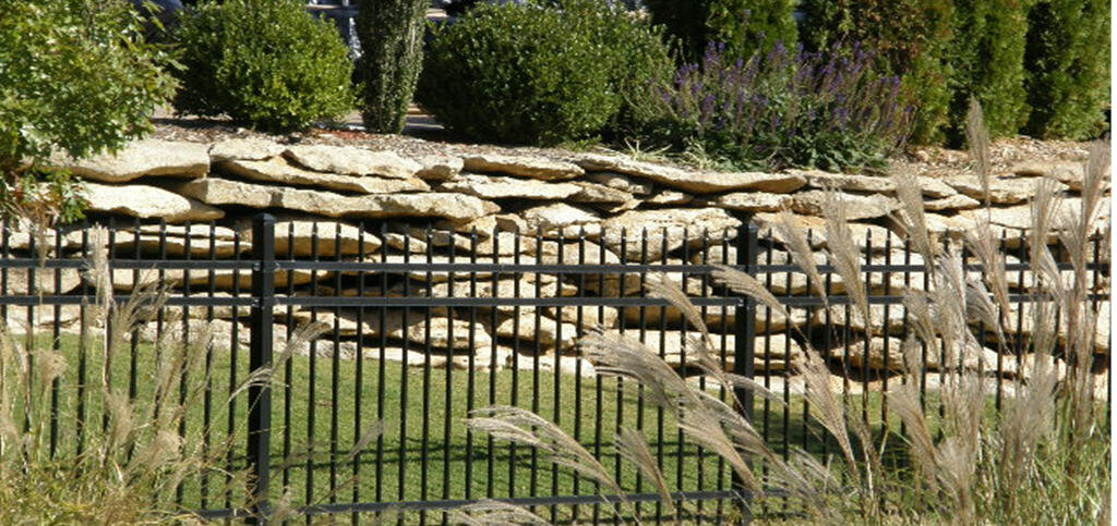 Çitler, parmaklıklar Allstar Fence Company of Tulsa, Oklahoma Eyaleti, foto
