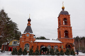 Церковь Успения Анны Праведной (Nizhniy Novgorod Region, gorodskoy okrug Vyksa, rabochiy posyolok Vilya, Novoye Yuzhnoye kladbishche), ortodoks kiliseleri  Nijegorodskaya oblastından
