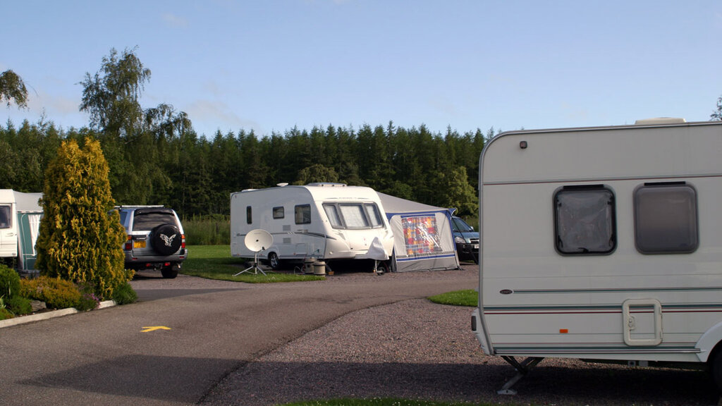 Kamp alanları Culloden Moor Caravan and Motorhome Club Campsite, Highland Konsey Bölgesi, foto