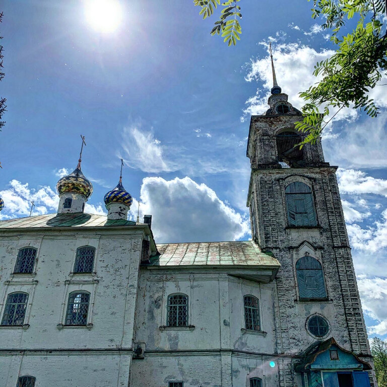 Ortodoks kiliseleri Церковь Благовещения Пресвятой Богородицы, Vologodskaya oblastı, foto