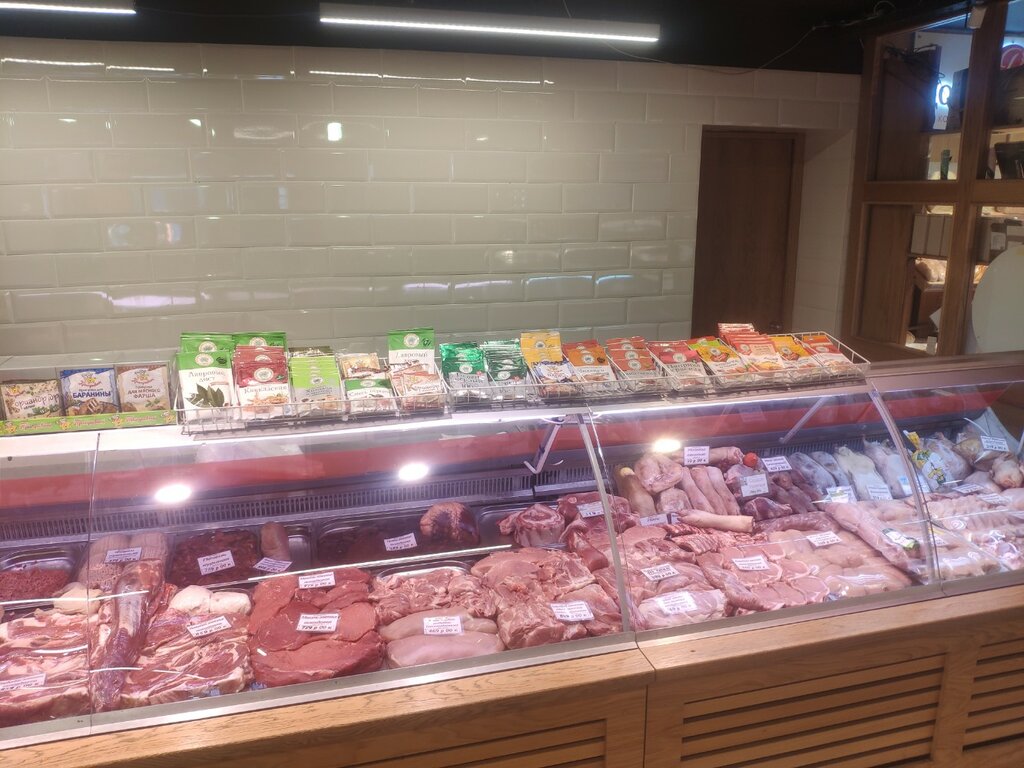 Kasap, şarküteri Мясо, Moskova, foto