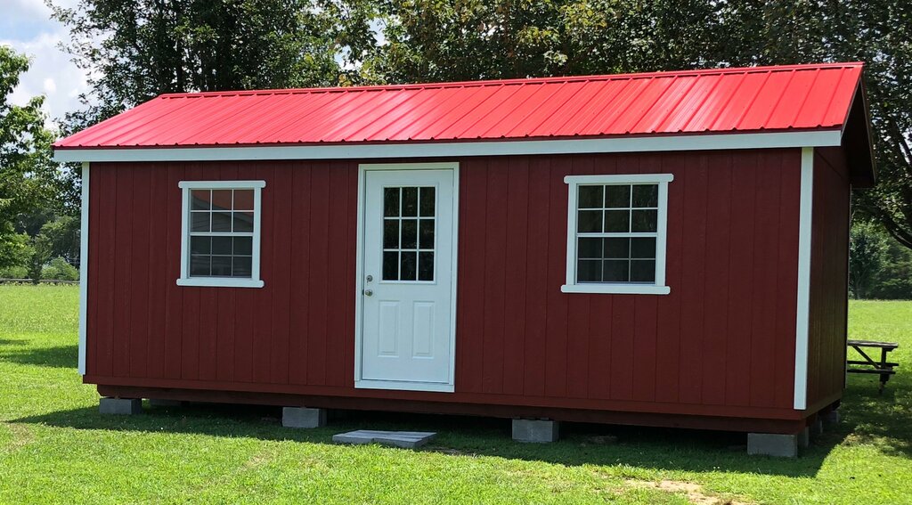 Depo ekipmanları Valley Barn Builders, Tennessee Eyaleti, foto