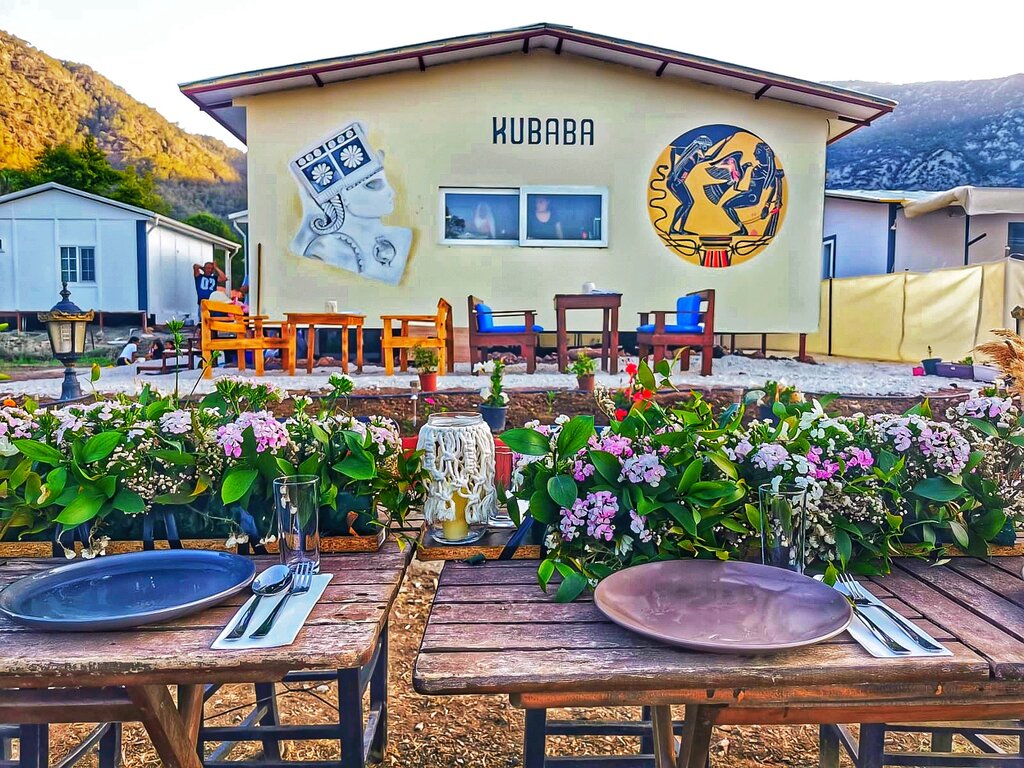 Kamp alanları Kubaba Camping Çadır Karavan, Kumluca, foto