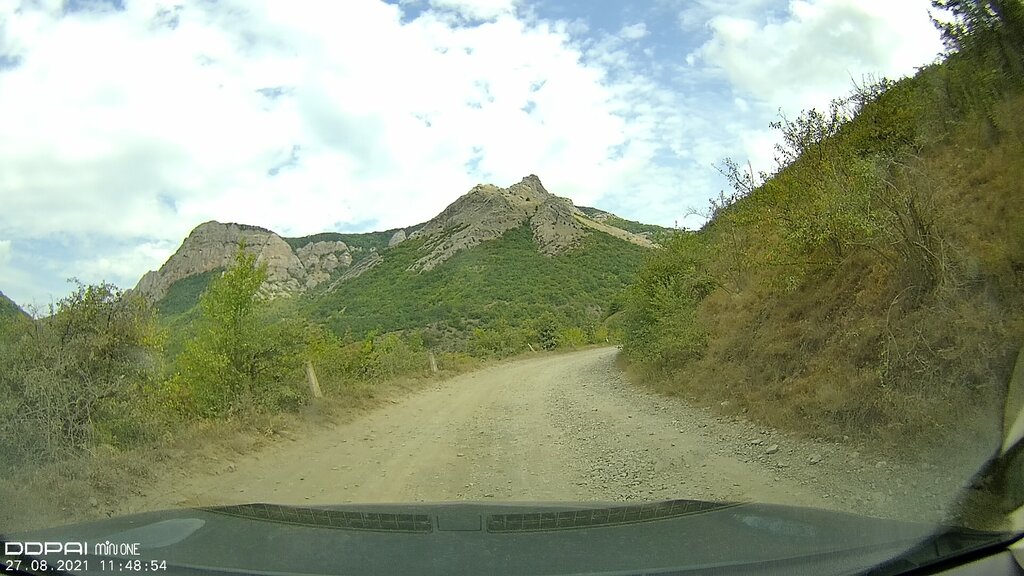 Dağ geçidi Перевал Кок-Асан-Богаз, Kırım Cumhuriyeti, foto
